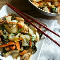 Stir-Fried Chicken and Bok Choy (15 Minute Recipe) A Mind Full Mom