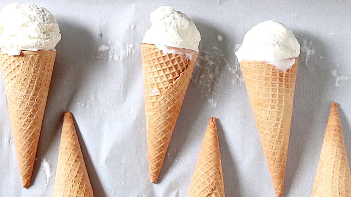 Homemade Drumstick Ice Cream Cones {Easy + Customizable}
