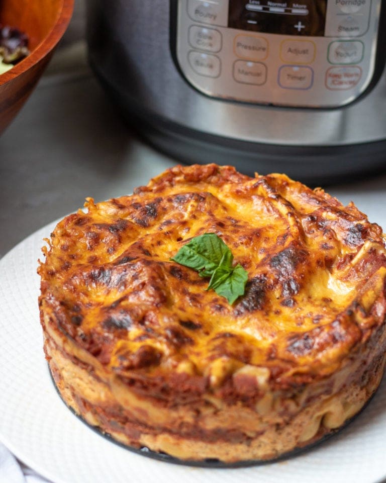 The Best Instant Pot Lasagna Recipe | A Mind "Full" Mom