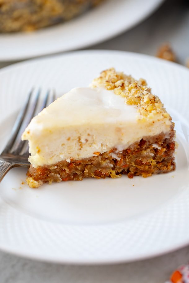 Instant Pot Carrot Cake Cheesecake