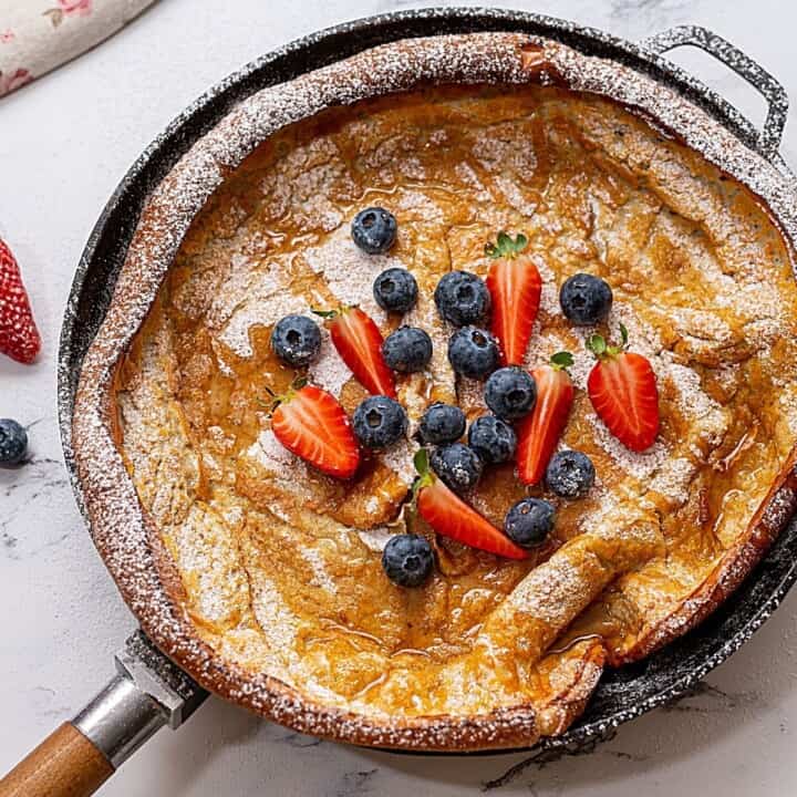 Dutch Baby Pancake Recipe {Easy + Impressive Oven Pancake}