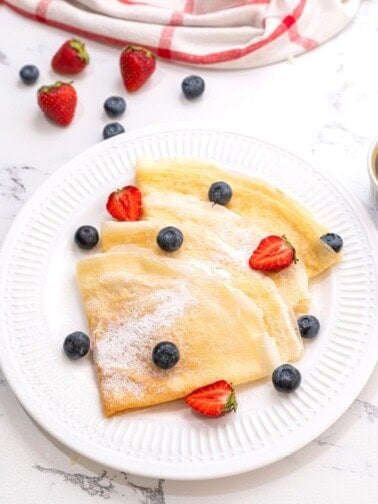 Homemade Crepes {Easier to Make Than You Think!}