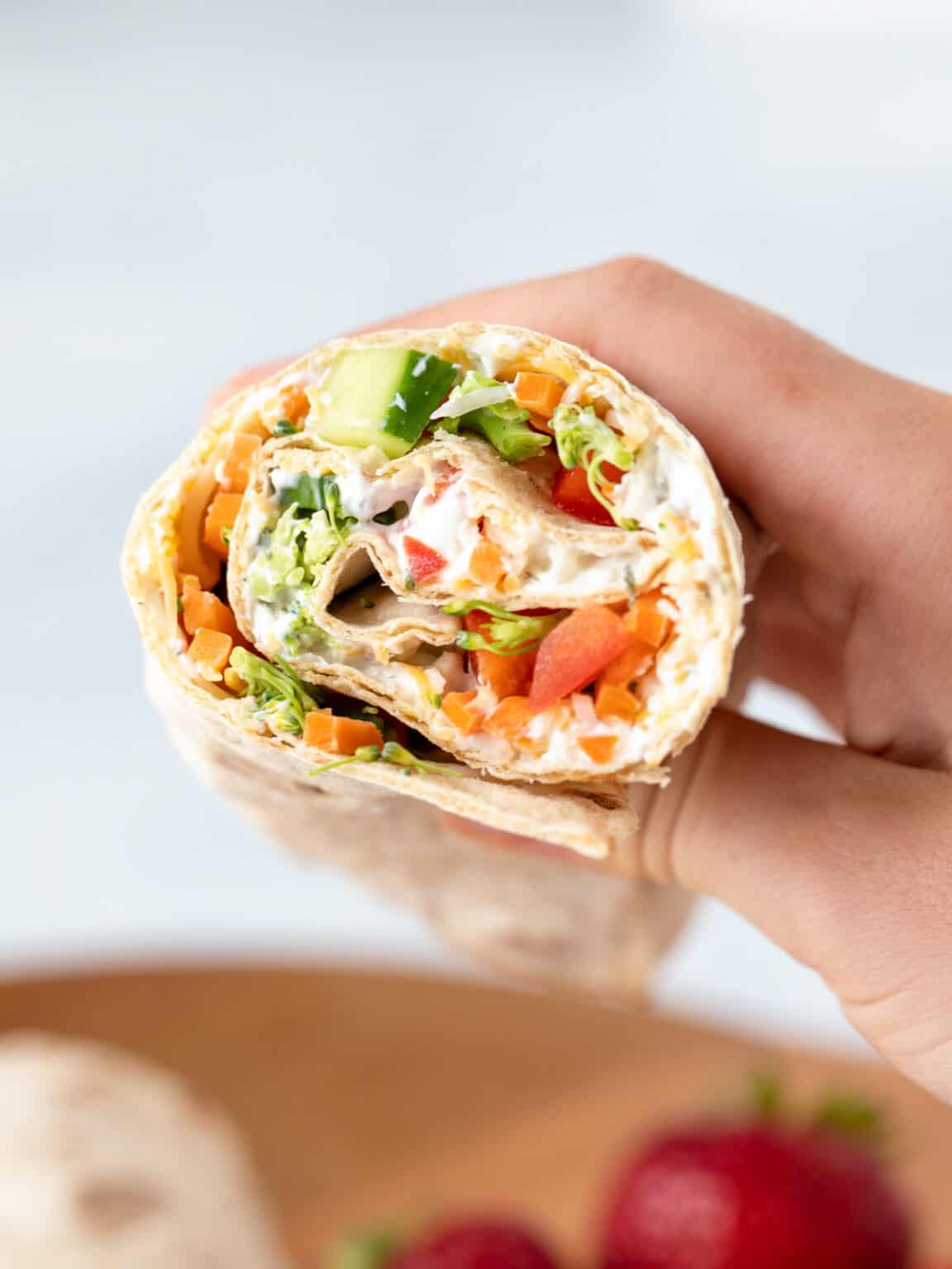 Kid-Approved Veggie Wrap Recipe | A Mind "Full" Mom