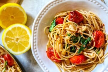 Tuscan White Bean Pasta | A Mind "Full" Mom