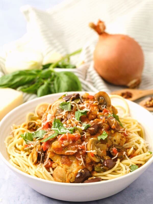 Easy Instant Pot Chicken Cacciatore Recipe