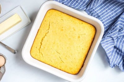 Easy Homemade Cornbread Recipe {Perfectly Sweet & Moist}
