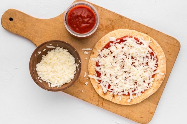 Easy Pita Pizza Recipe - Over 10 Options for Toppings