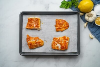 Easy Baked Cod Recipe {With Lemon Garlic Seasoning}