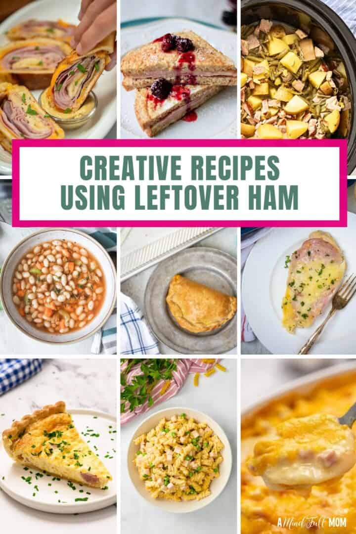 Recipes for Leftover Ham {Over 20 EASY Recipes}