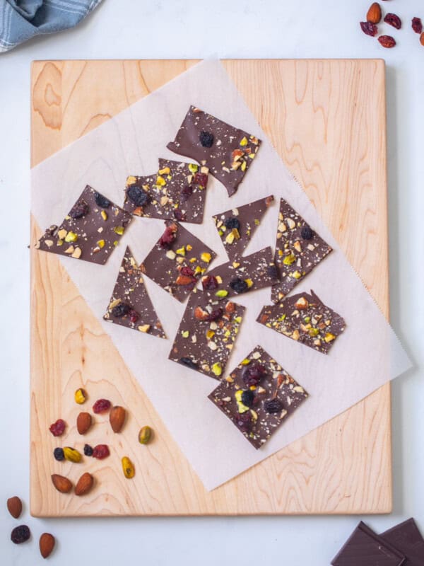 Easy Chocolate Bark Recipe - With Endless Variations