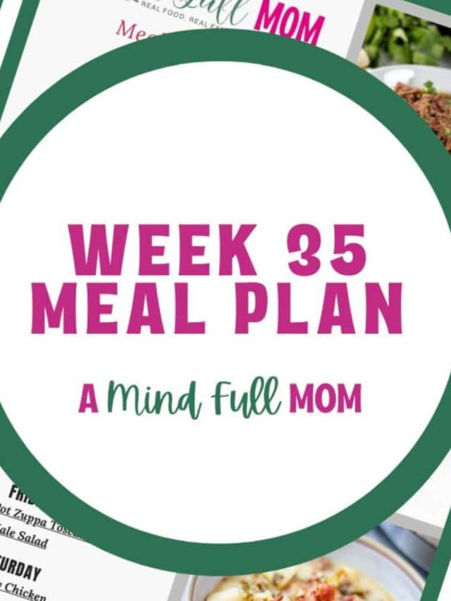 Free Weekly Meal Plans for Families {With Grocery List}