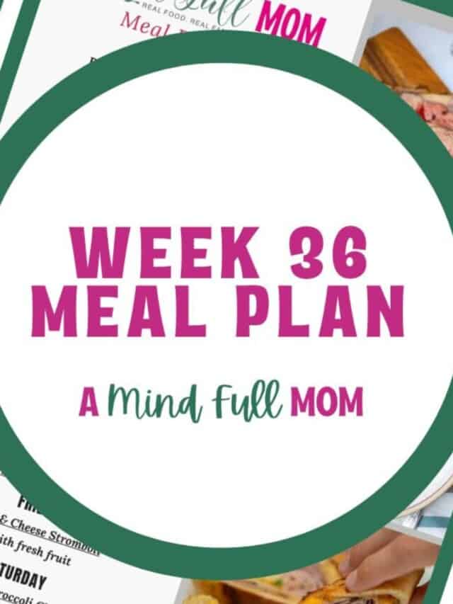 Free Weekly Meal Plans for Families {With Grocery List}