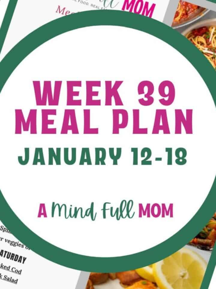 Free Weekly Meal Plans for Families {With Grocery List}