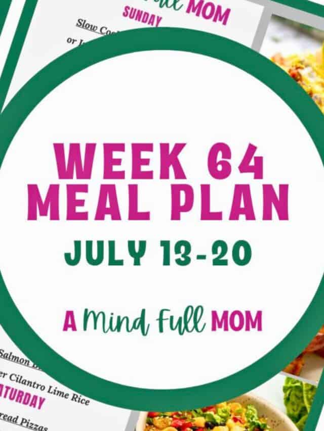 Weekly Meal Plans -- Free Weekly Meal Plans with Shopping List