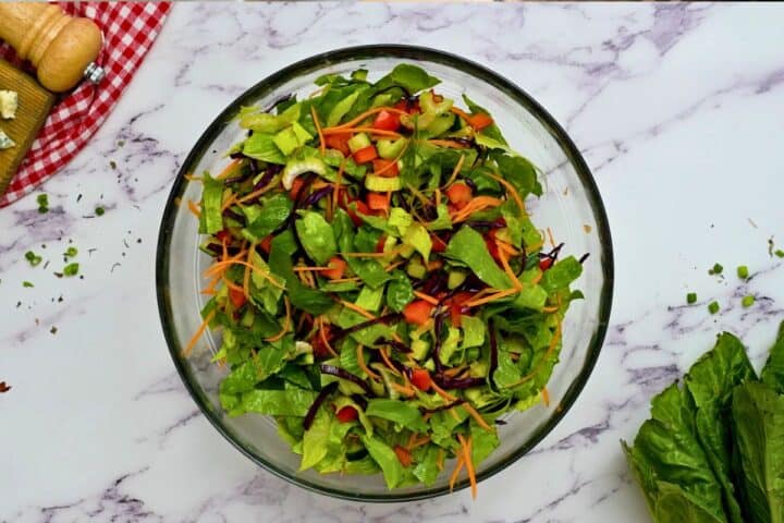Buffalo Chicken Salad Recipe {Ready in Under 30 Minutes}
