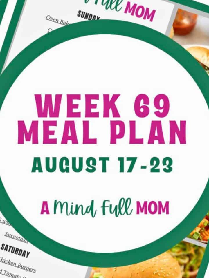 Free Weekly Meal Plans for Families {With Grocery List}