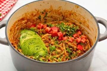 Mexican Spaghetti {Easy One-Pot Recipe}