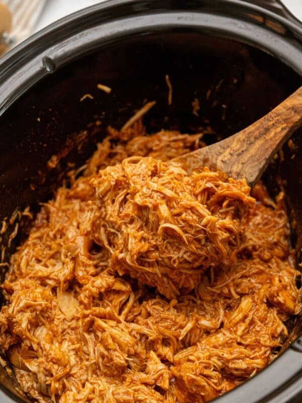 Crockpot BBQ Pulled Chicken Breasts | A Mind "Full" Mom